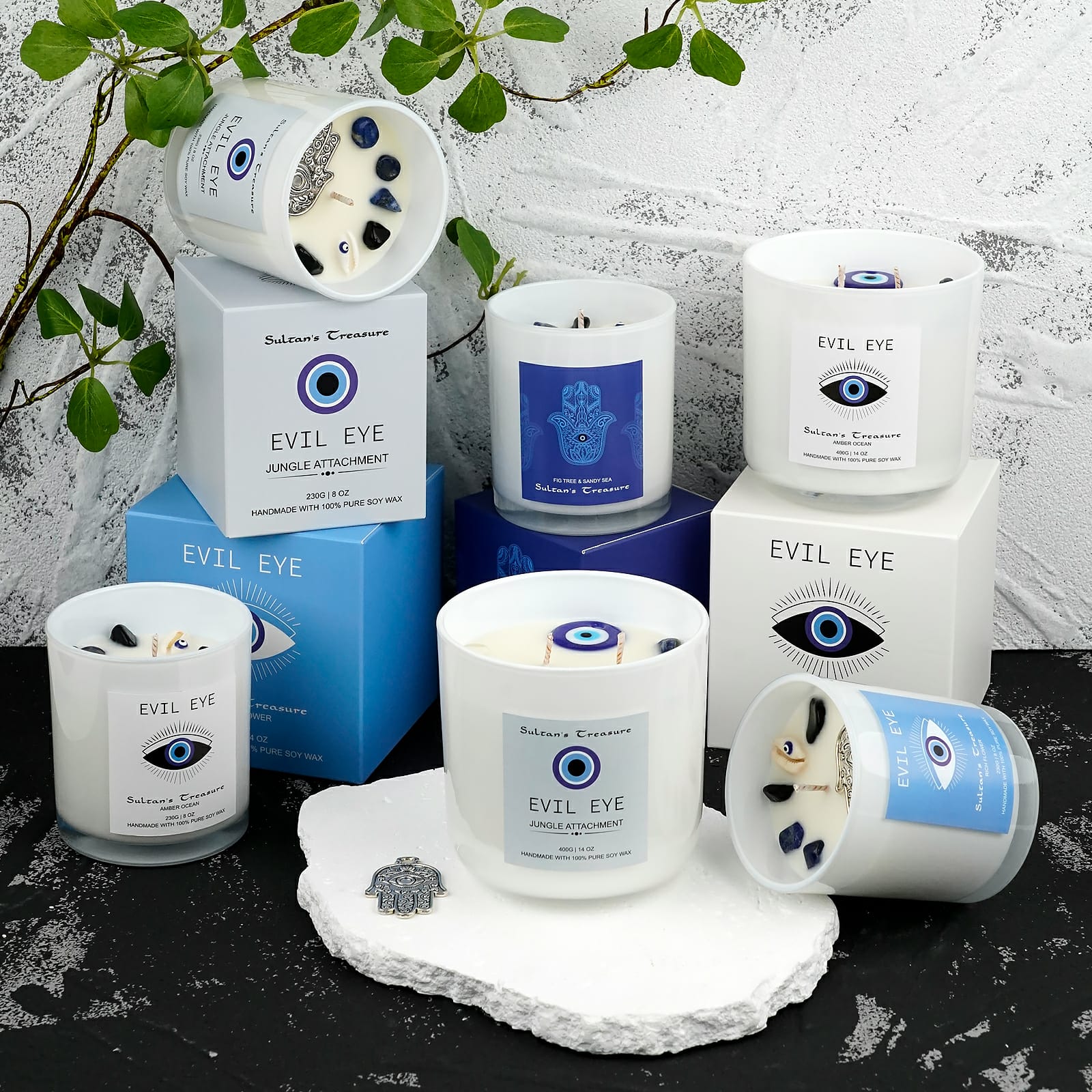 My Lucky Evil Eye Charms and Candles – Sultan's Treasure